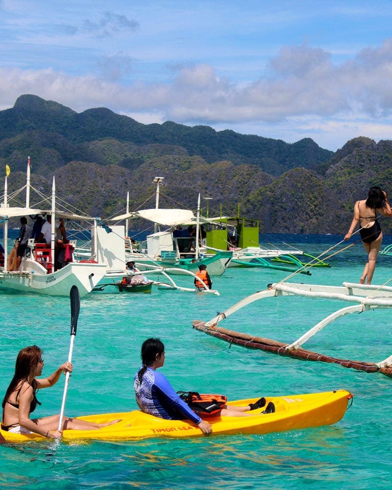 CYC Beach Coron: Crazy and Crowded - 2HotTravellers Travel Blog