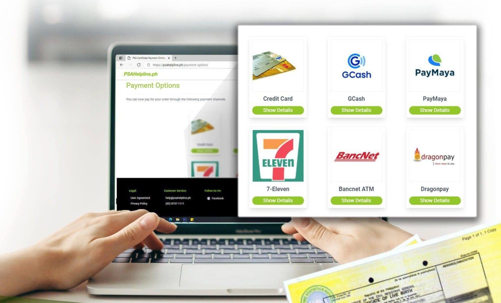 PSA Online Application Guide (PH Statistics Authority) - 2HotTravellers ...